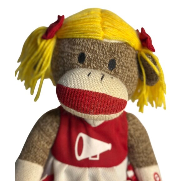 Unknown Brand | Accents | Vtg Gemmy Animated Monkey Cheerleader Doll ...